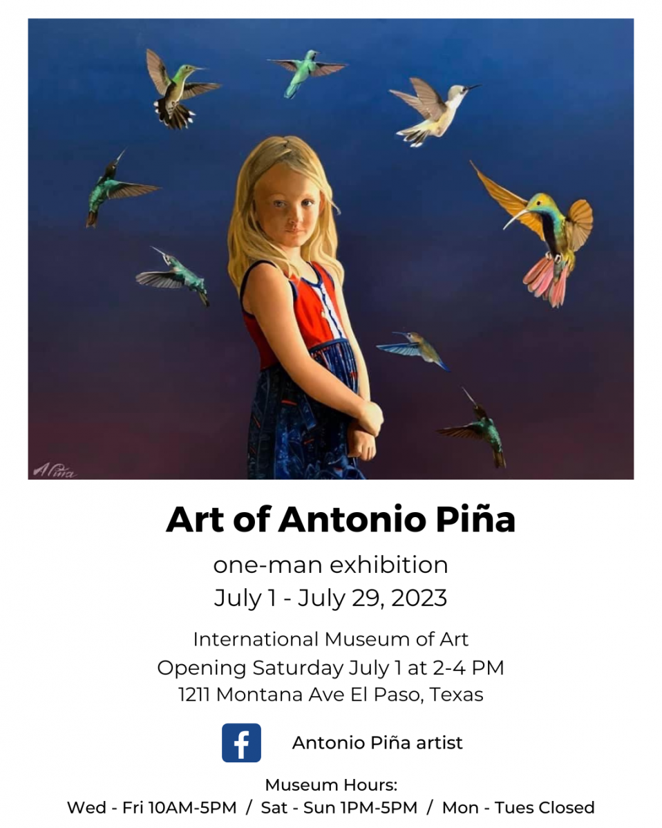 Art of Antonio Piña: One-man Exhibition – The International Museum of Art